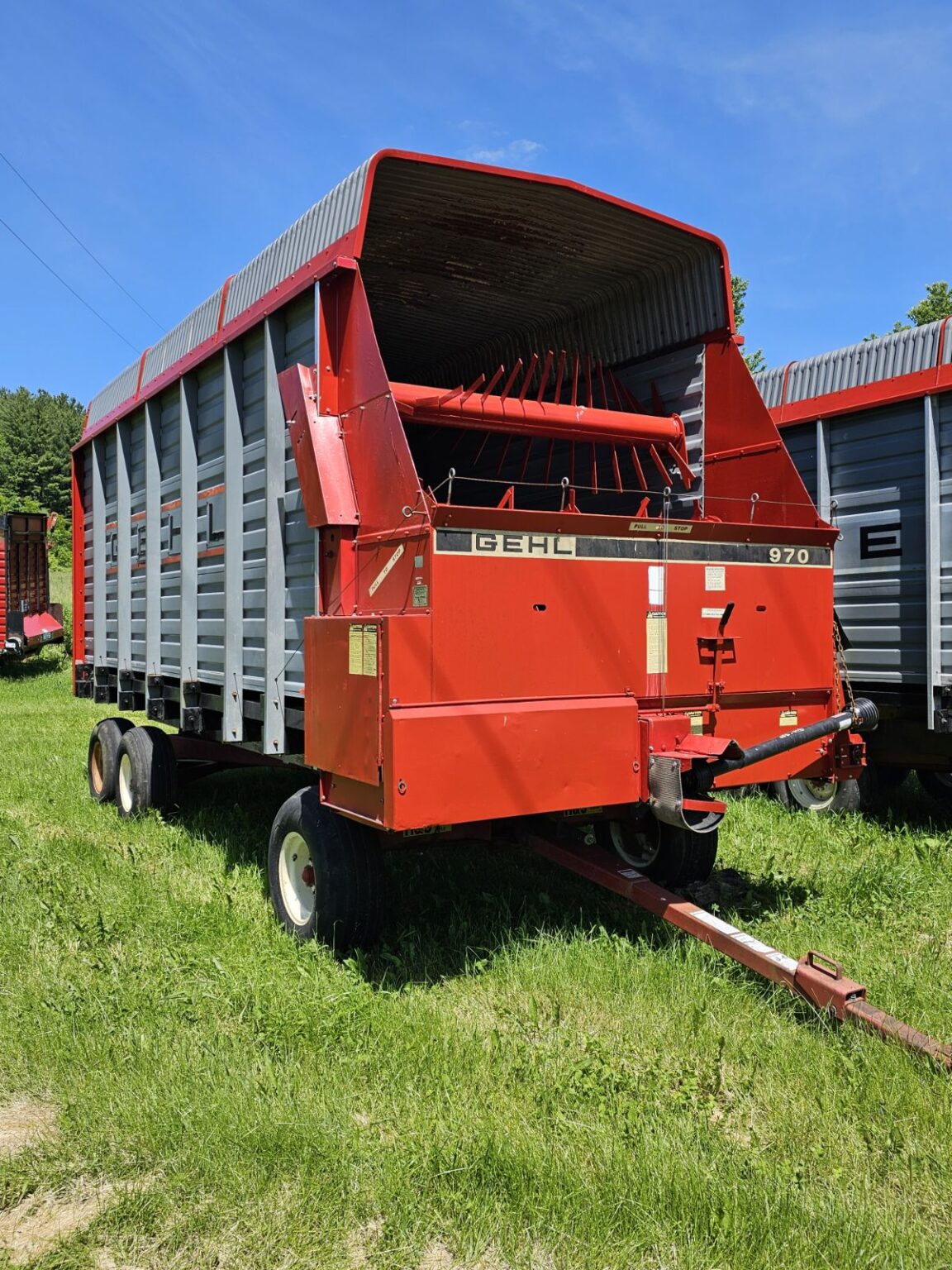 Farm Machinery Inventory - Forage - Chopper - Box - Used - Running Gear