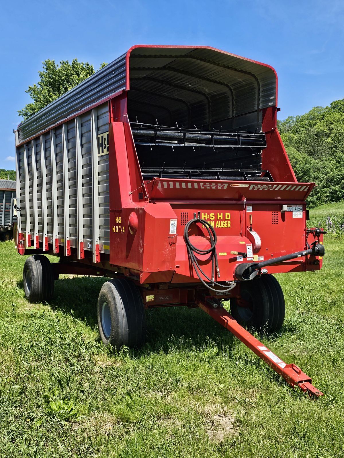 Farm Machinery Inventory - Forage - Chopper - Box - Used - Running Gear